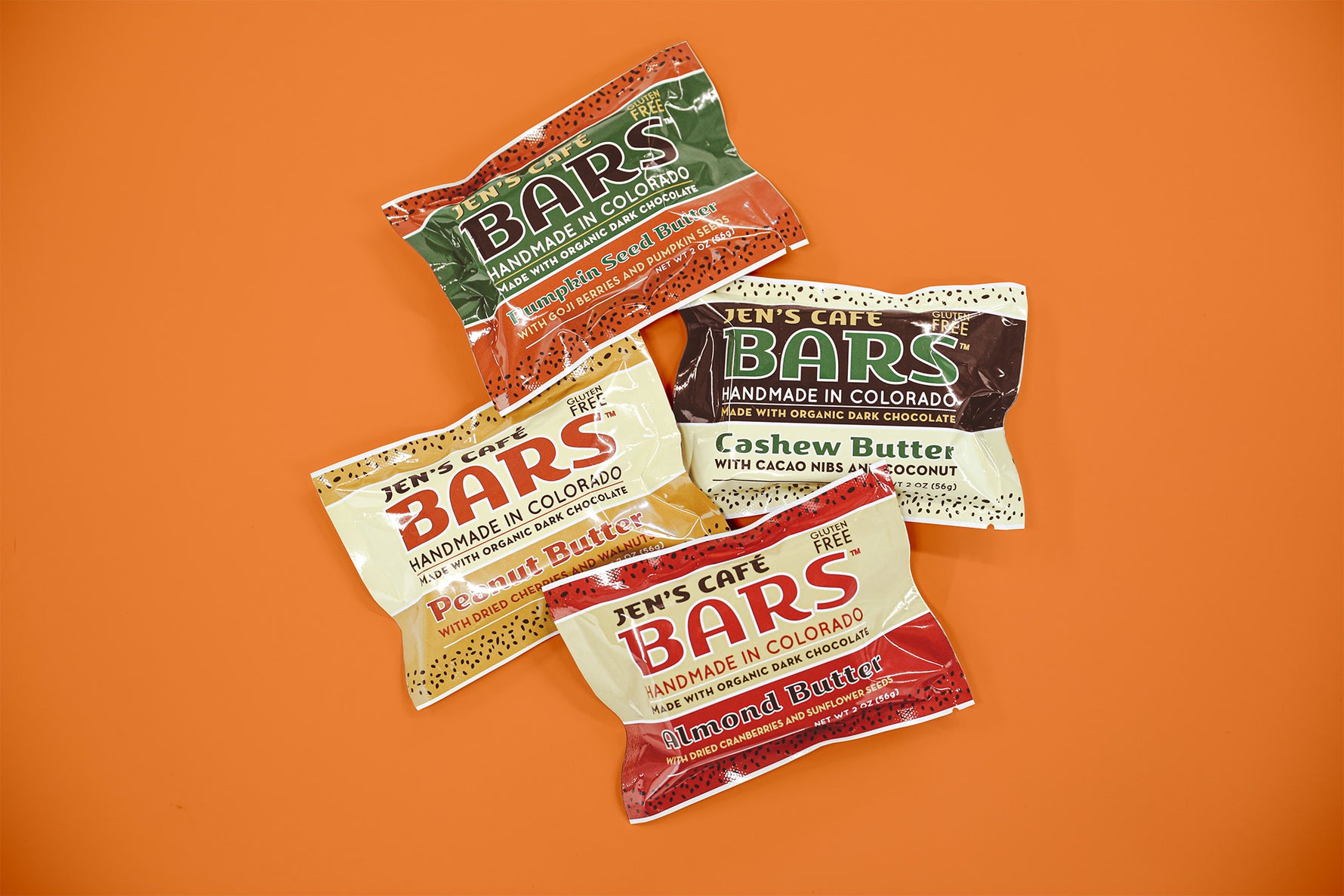 Jen's Cafe Bars | Organic, Gluten Free Bars